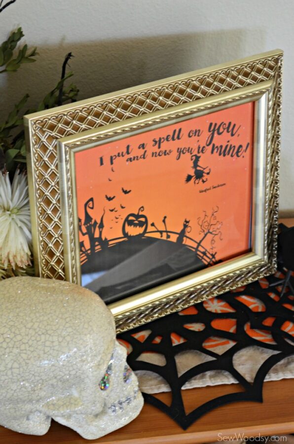 "I Put a Spell On You..." Halloween Printable - Sew Woodsy