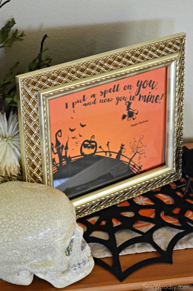 "I Put a Spell On You..." Halloween Printable - Sew Woodsy