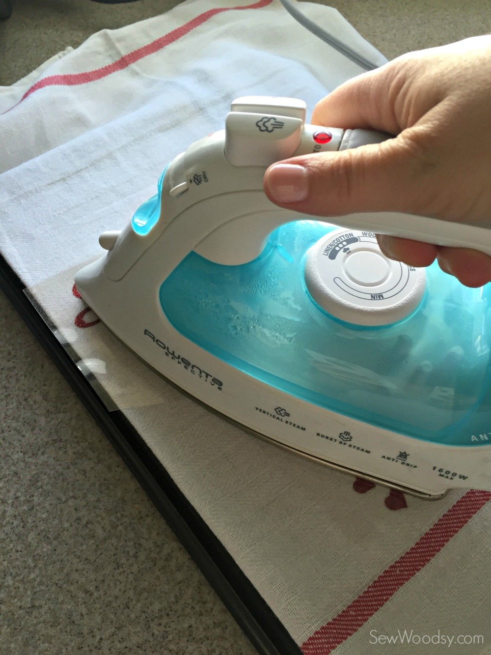 Seasoned with Love Tea Towel - Sew Woodsy