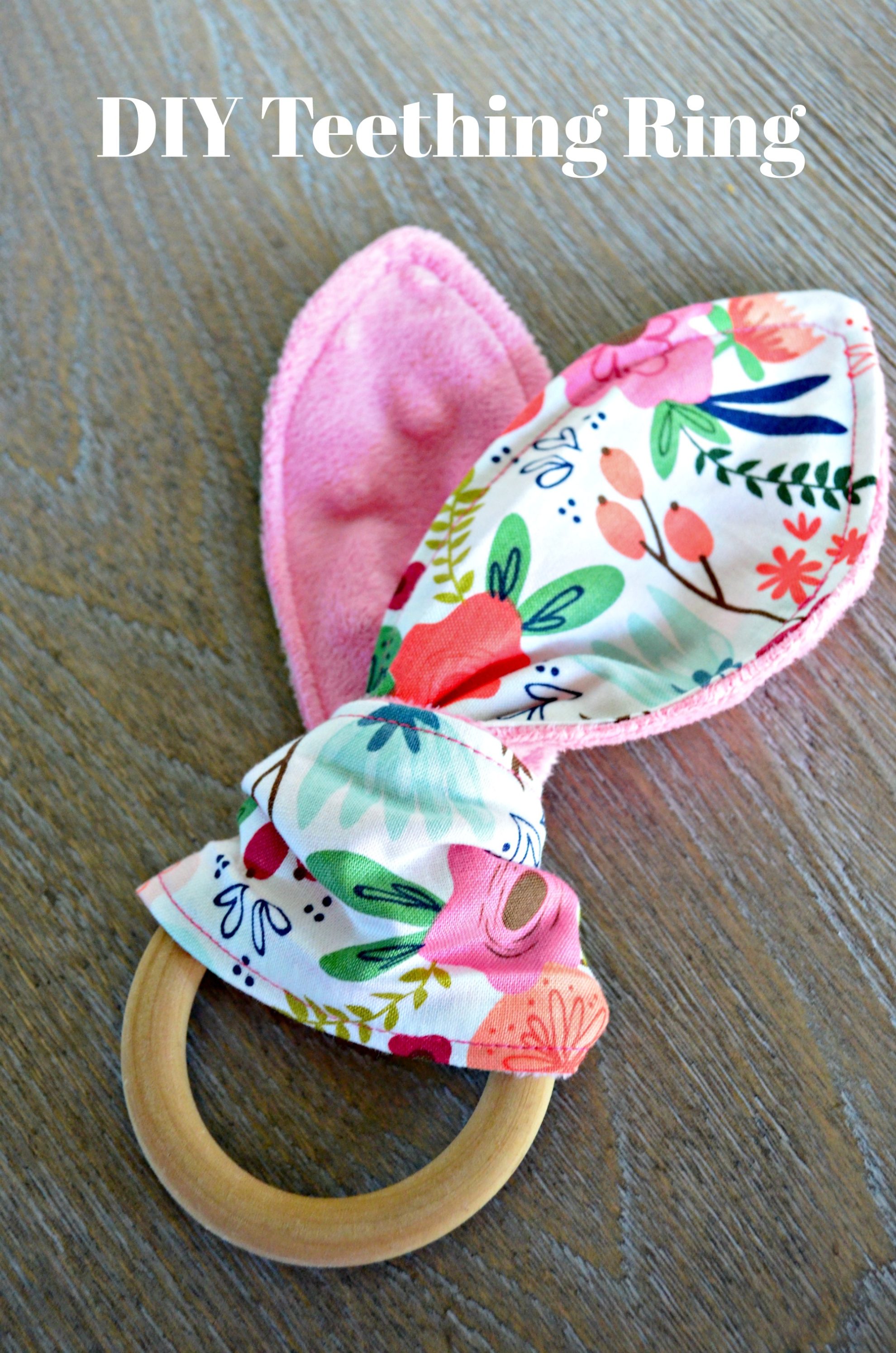 DIY Wooden Teething Ring - Sew Woodsy