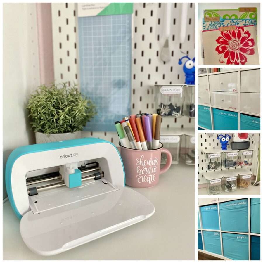 Five ways to get your Craft Room Organized with Cricut Joy - Sew Woodsy