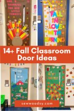 Fall Classroom Door Ideas - Sew Woodsy